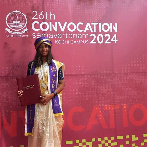 Ankitha A On Linkedin Graduated