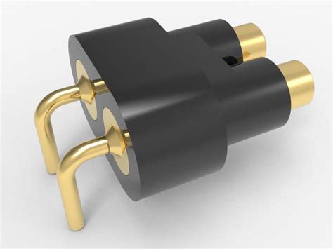 2 Pin Automotive Connector Ip67 Trusted Pogo Pins Johoty