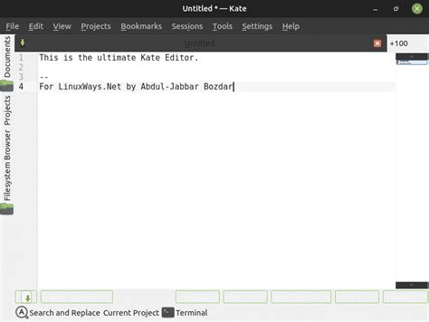 How To Install Kate Editor On Ubuntu 20 04 LTS Edition LinuxWays