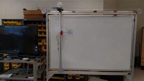 etch a whiteboard automated precision drawing raspberry pi piday raspberrypi adafruit