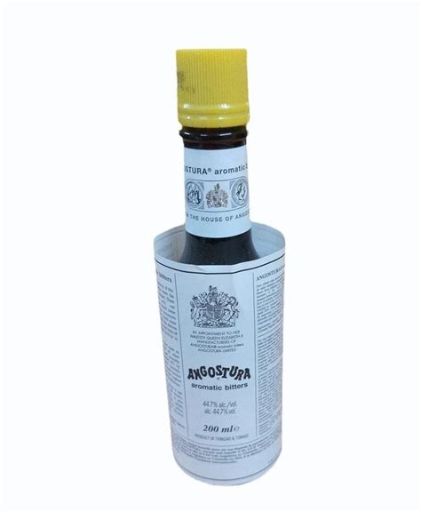 Black Lemon 200Ml Angostura Aromatic Bitter Imported Liquid