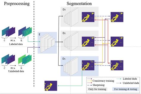 Frontiers A Semi Supervised Segmentation Method For Microscopic