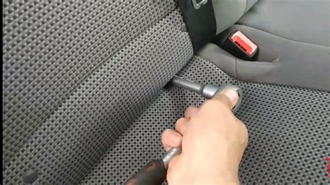 Как снять заднее сиденье Hyundai Sonata Yf Youtube