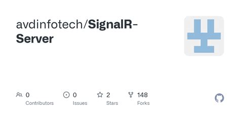 GitHub Avdinfotech SignalR Server