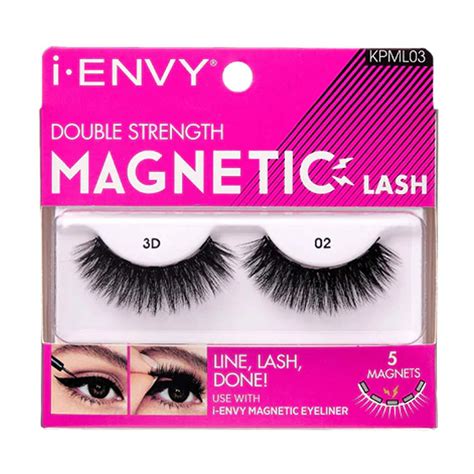 Kiss I Envy Double Strength Magnetic Eyelashes 3d 02 1 Ea