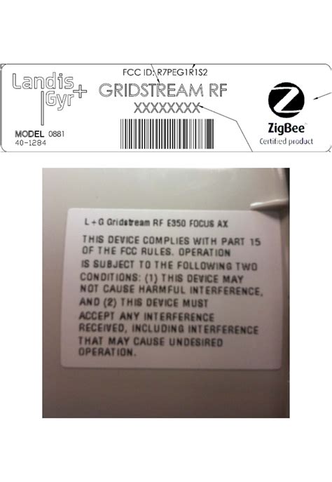 Eg1r1s2 Gridstream Rf Enhanced Integrated Focus Ax Meter Label Diagram