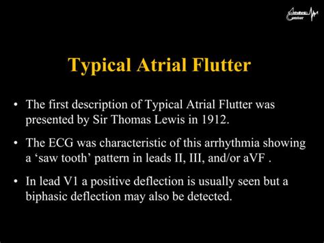 Ablation Of Atypical Flutter Pptx