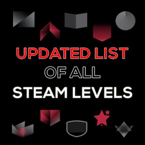 Steam Community Guide List Of All Steam Levels