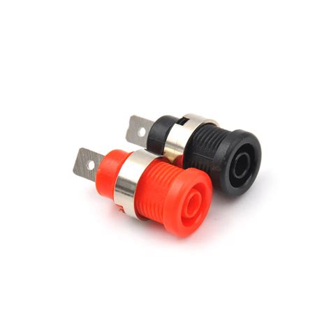 10pcs 4mm Banana Female Jack Socket Panel Mount Binding Post Connector