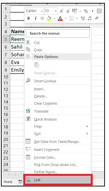 Excel 如何在另一个工作表中添加超链接极客笔记 Excel 如何在另一个工作表中添加超链接极客笔记