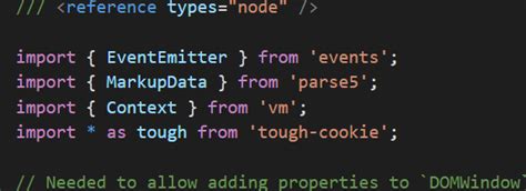 Bug：typesjsdom，nodemodulesparse5lib Has No Exported Member Elementlocationcauses