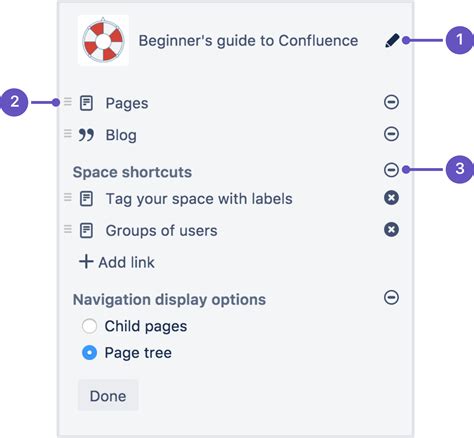 Configure The Sidebar Confluence Data Center 89 Atlassian Documentation