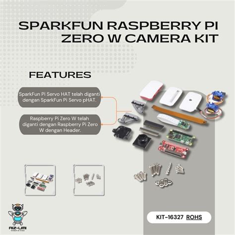 Jual Sparkfun Raspberry Pi Zero W Camera Kit Shopee Indonesia