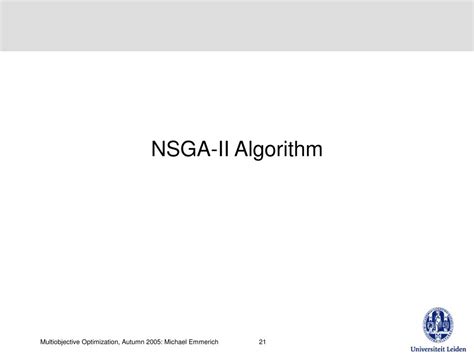 Ppt Part Ii 2 A Posteriori Methods And Evolutionary Multiobjective Optimization Powerpoint