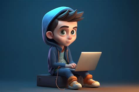 Premium Ai Image Portrait Of Successful Programmer Game Developer Or