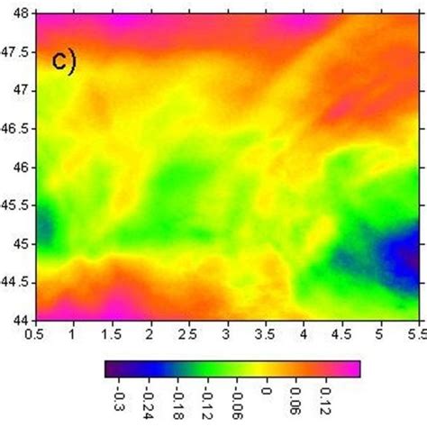 Inter Comparison Of The Quasi Geoid Models A Fft 1 Minus Lsc B Download Scientific