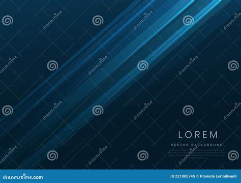 Abstract Blue Geometric Diagonal Overlay Layer Background Stock Vector Illustration Of Elegant