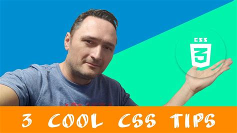 3 Cool Css Tips Youtube
