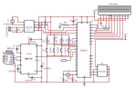 Rfid 8051 Schematic Diagram Circuit Diagram