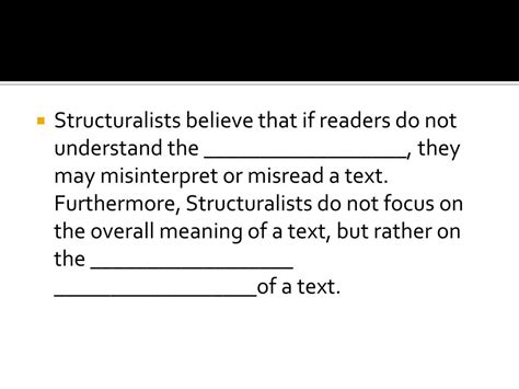 Ppt Literary Theory Structuralism Powerpoint Presentation Free
