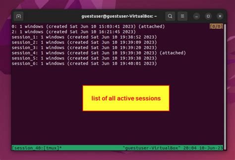 how to list tmux sessions [3 effective ways]