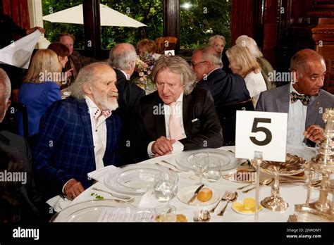 John Agard Stephen Barlow And Sir Ken Olisa At Lunch For Hrh The Duchess