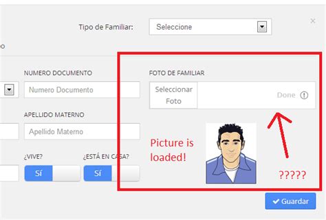 Javascript Hide Kendo Ui Upload S Message After Upload A Picture