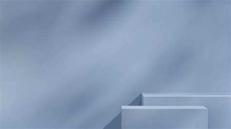 최소 직사각형 3d 렌더링 이미지 모형 빈 파란색 장면 풍경에서 제품 연단 강단에 대한 스톡 사진 및 기타 이미지 강단 블록 형판 Istock