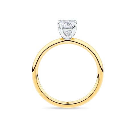 Everlasting 100ct Tw Long Cushion Lab Grown Diamond Solitaire Engagem