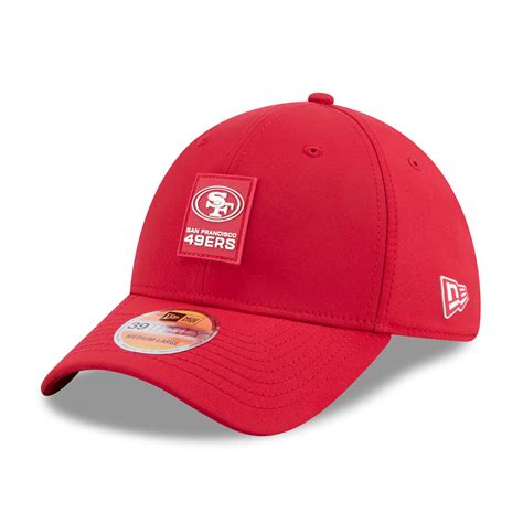 Mens New Era Scarlet San Francisco 49ers 2025 Sideline 39thirty Flex