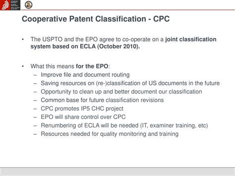 PPT Cooperative Patent Classification CPC PowerPoint Presentation Free Download ID 497435