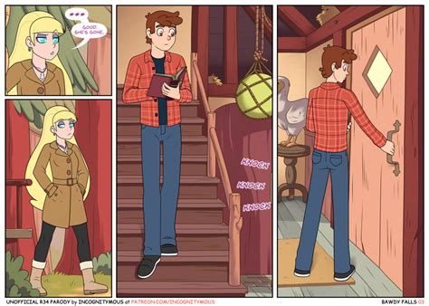 Gravity Falls Bawdy Falls Rule 34 Comics