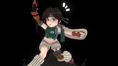 Yuffie D Models Sketchfab