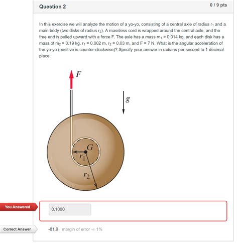 Solved In This Exercise We Will Analyze The Motion Of A Chegg Com