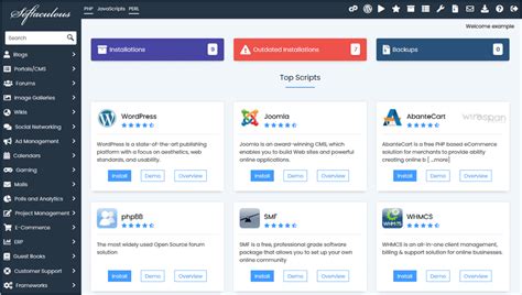 How To Access Softaculous In Cpanel Knowledge Base Wirespan Hosting