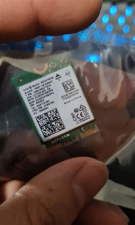 Intel Ax201 Wifi 6 Bluetooth 5 0 Computers And Tech Parts And Accessories Networking On Carousell