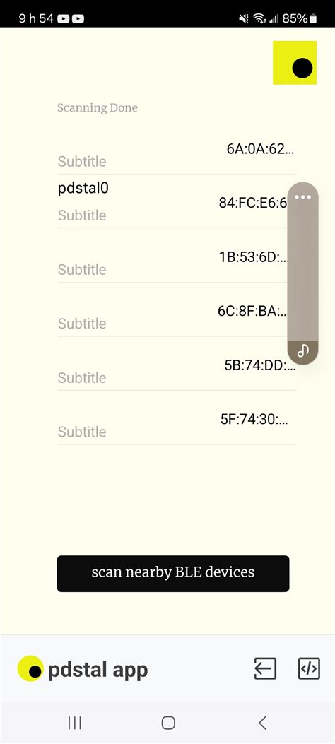 Solved Only Show Ble Device With A Certain Name Ble Bluetooth Community