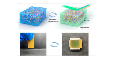 Repeatable Instantaneous Chromogenic And Magnetic Responsive Hydrogels