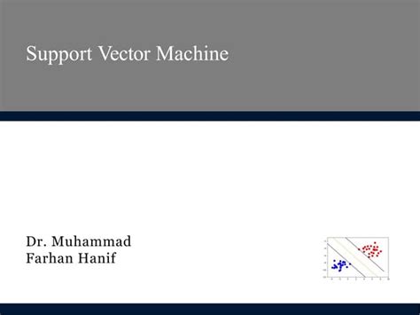 Support Vector Machines Svm Pdf