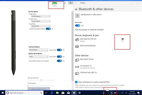 How To Confirm The Remaining Battery Of The Dell Active Pen Dell Laos