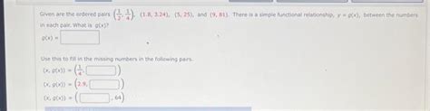Solved Decide Whether The Relation Is A Function State The