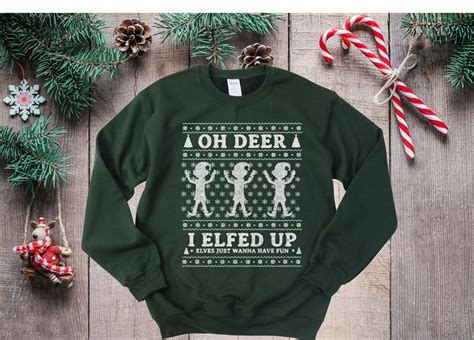 Ugly Christmas Sweater Women Funny Mens Ugly Christmas Sweater Funny
