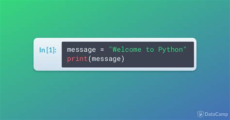 Python String Tutorial Datacamp