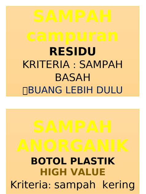 Label Sampah Pdf