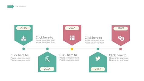 Line Graph Diagram With Different Colored Tags Google Slide Theme And Powerpoint Template