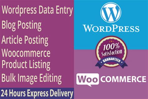 Do Wordpress Data Entry Woocommerce Product Listing Article And Blog Posting By Tofayel Kutub