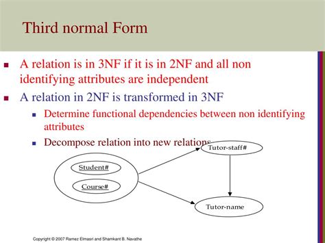 Ppt Chapter 6 Functional Dependencies And Normalization Powerpoint Presentation Id 2896174
