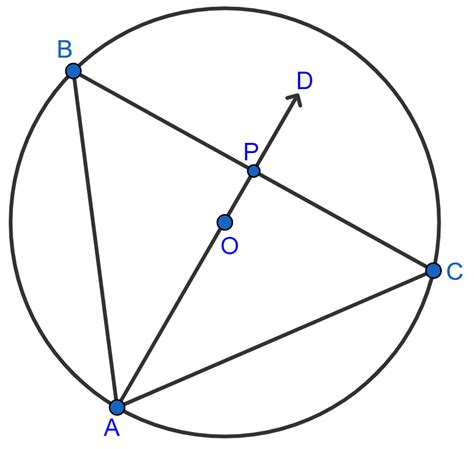 Two Chords Ab And Ac Of A Circle Are Equal Prove That The Knowledgeboat