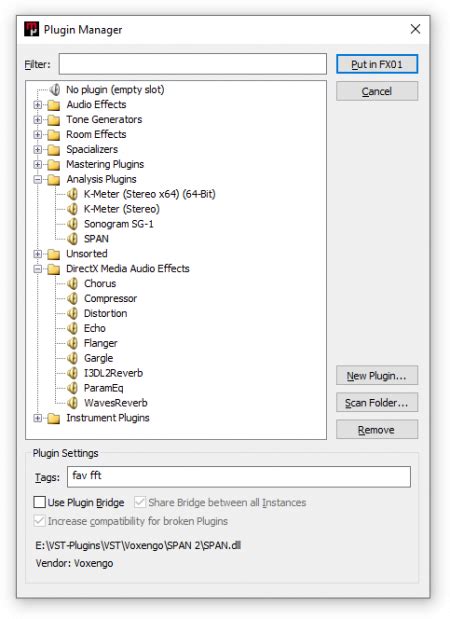 Manual Plugin Manager OpenMPT Wiki
