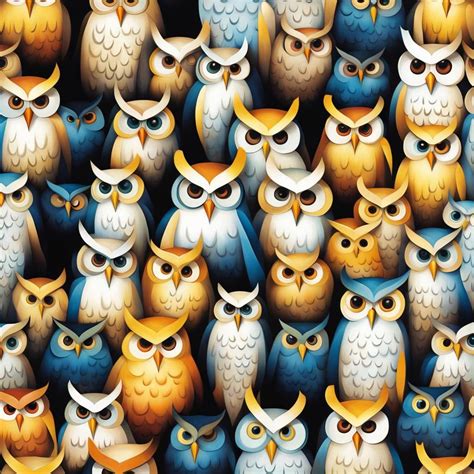 A Parliament Of Owls Ai Generated Artwork Nightcafe Creator